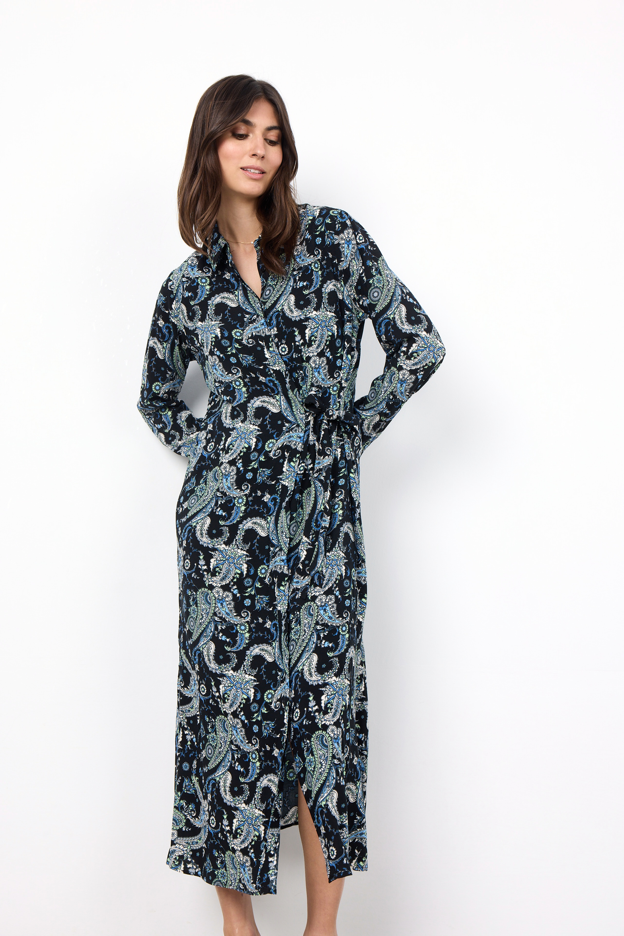 Sukienka SC-ALMA 3 40497 40497/6245C CRYSTAL BLUE COMBI| Internetowa ...